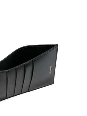 JIL SANDER Embossed-logo Card Holder