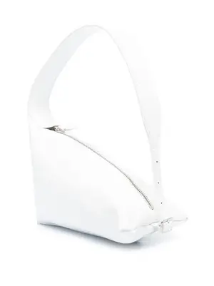 COURREGES Racer Shoulder Bag - White