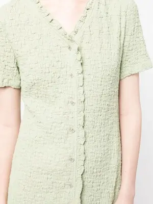 TOUT A COUP Cloqué-effect Mini Dress