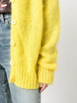 Dsquared2 Mohair Blend V-neck Cardigan