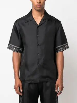 Philipp Plein Skull-print Silk Shirt