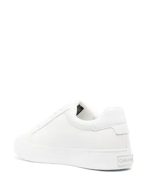 Calvin Klein Calf Leather Lace-up Sneakers