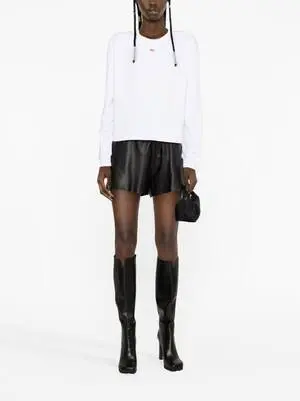 DIESEL® Logo-embroidered Sweatshirt