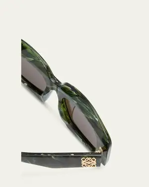 Loewe Rectangle Sunglasses With Anagram