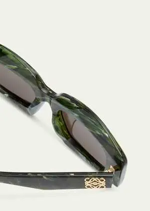 Loewe Rectangle Sunglasses With Anagram