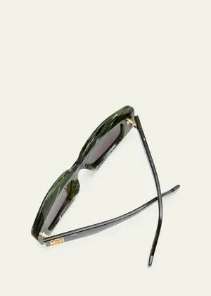 Loewe Rectangle Sunglasses With Anagram