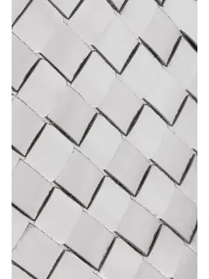 Bottega Veneta Jodie Teen Intrecciato Tote - Silver