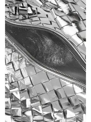Bottega Veneta Jodie Teen Intrecciato Tote - Silver