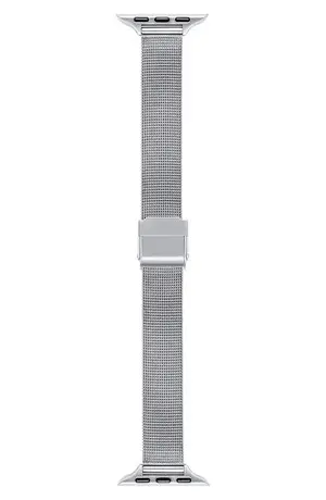 POSH TECH Blake Stainless Steel Apple Watch Band - Silver