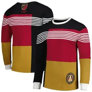 GRUNGY GENTLEMAN Atlanta United Fc Logo Pullover Sweatshirt - Black