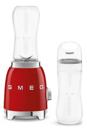 SMEG Personal Blender & Bottle To Go Set - Red