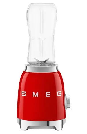 SMEG Personal Blender & Bottle To Go Set - Red
