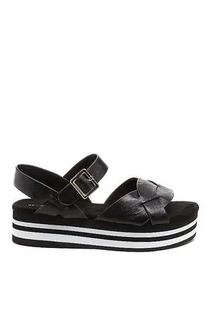 KELSI DAGGER BROOKLYN Breeze Platform Sandals - Black