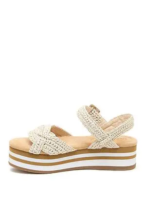 KELSI DAGGER BROOKLYN Platform Sandals - White