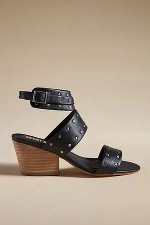 SILENT D Rosendo Buckled Heels - Black