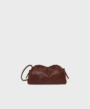 MANSUR GAVRIEL Oversized Cloud Clutch Chocolate