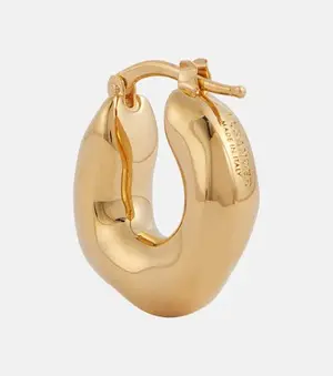 JIL SANDER Hoop Earrings - Gold