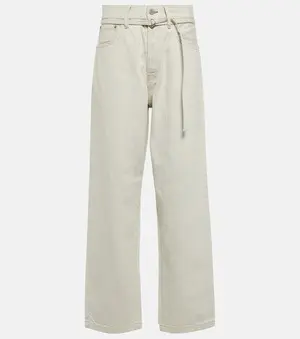 Acne Studios Toj 1991 High-rise Straight Jeans