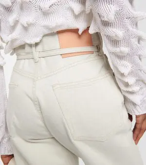 Acne Studios Toj 1991 High-rise Straight Jeans