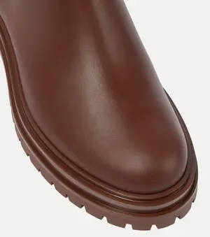 GIANVITO ROSSI Chester Leather Chelsea Boots