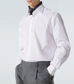 Ralph Lauren Purple Label Cotton Shirt - White
