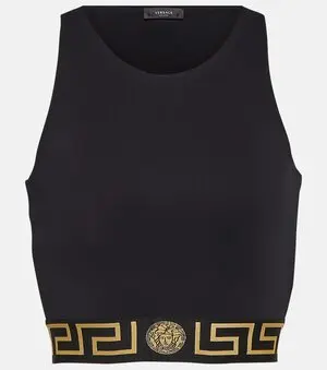 Versace Scoop Neck Activewear For Women