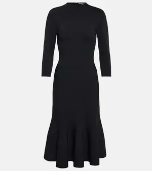 Stella McCartney Mockneck Midi Dress