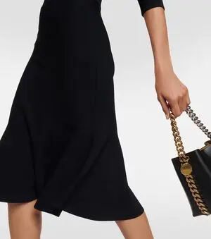 Stella McCartney Mockneck Midi Dress