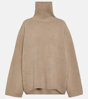 TOTEME Wool And Cashmere Turtleneck Sweater