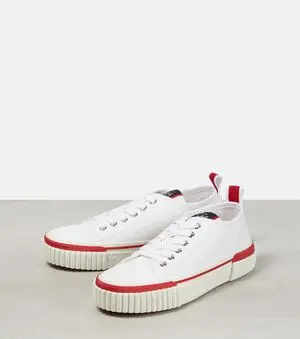 CHRISTIAN LOUBOUTIN Pedro Canvas Lace-up Sneakers