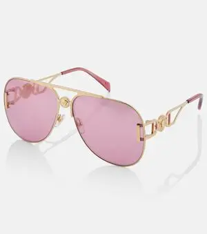 Versace Aviator Sunglasses