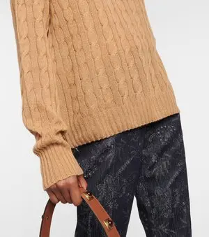 Etro Cable-knit Cashmere Sweater