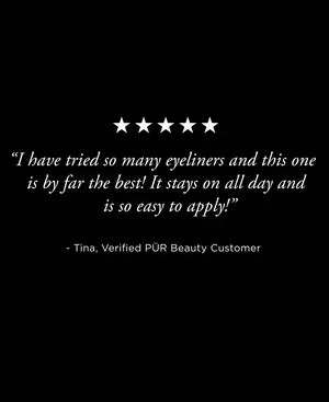 PUR On Point Waterproof Liquid Eyeliner Pen