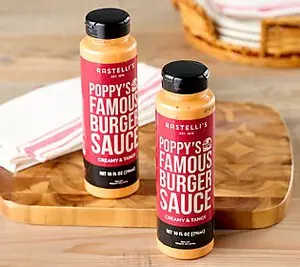 RASTELLI'S 10 Oz. Poppy's Famous Burger Sauce - One-color
