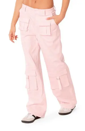 EDIKTED Joan Low Rise Cargo Pants