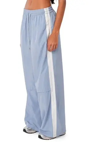 EDIKTED Fauna Track Pants - Light-blue