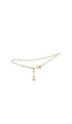 Jenny Bird Sylvie Anklet In Metallic