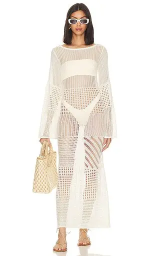 L'academie Evea Maxi Knit Dress
