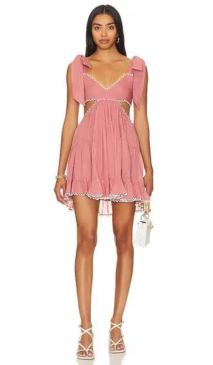 Women's Pink Mini Dress