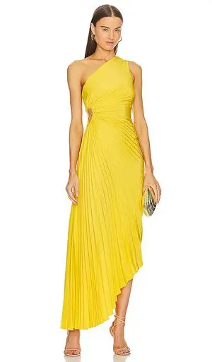 A.L.C. Delfina Dress In Yellow