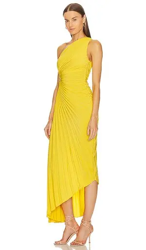 A.L.C. Delfina Dress In Yellow