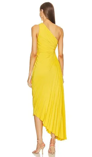 A.L.C. Delfina Dress In Yellow