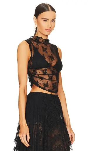 Free People X Intimately Fp Solid Nice Try Muscle Top