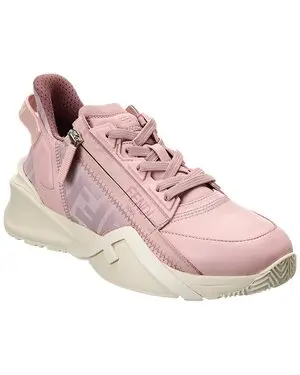 Fendi Fendi Flow Leather Sneaker - Pink