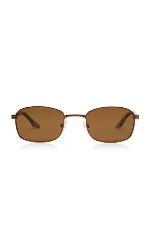 BANBE Lima Square-frame Sunglasses - Brown