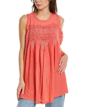 Free People Free People Sea Breeze Tunic - Pink