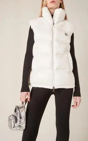 Moncler Collared Vests For Women