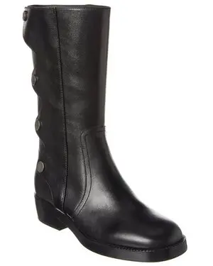 Dior Dior Diorodeo Leather Boot - Black