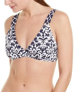 Tommy Bahama Tommy Bahama Ikat Diamonds Bikini Top - Blue