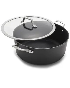 CALPHALON Calphalon Premier Hard-Anodized Nonstick 8.5Qt Dutch Oven With Lid - Metallic
